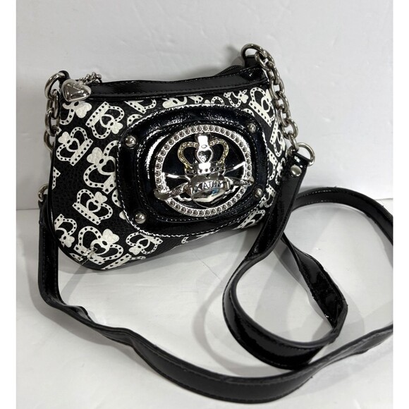 Kathy Van Zeeland | Bags | Kathy Van Zeeland Crown Monogram Crossbody ...